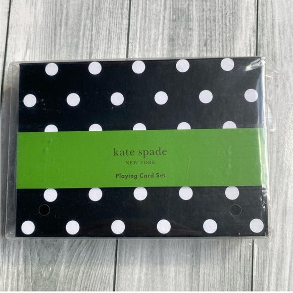 kate spade | Other | Kate Spade Polka Dot Playing Card Set | Poshmark